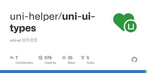 Github Uni Helper Uni Ui Types Uni Ui 组件类型