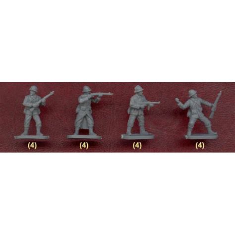 Wwii French Army 172 Ceasar Miniatures H038 Model Kit Figures Model