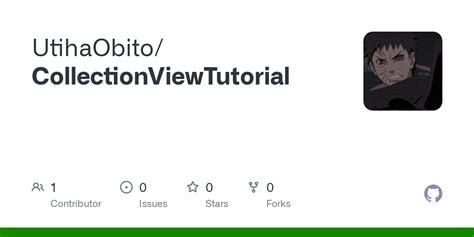 GitHub UtihaObito CollectionViewTutorial