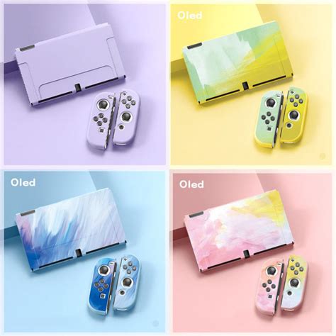 For Nintendo Switch Oled Accessories Protective Shell Ns Game Host Console Tpu All Inclusive