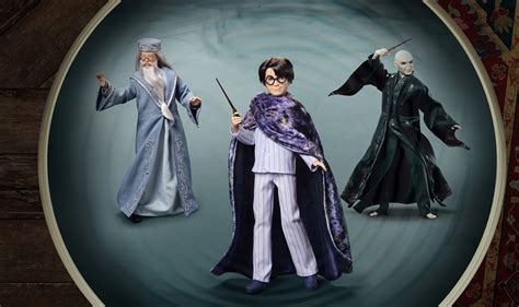 Mattel Harry Potter Exclusive Design Collection Collector Dolls Albus Dambldore Voldemort And