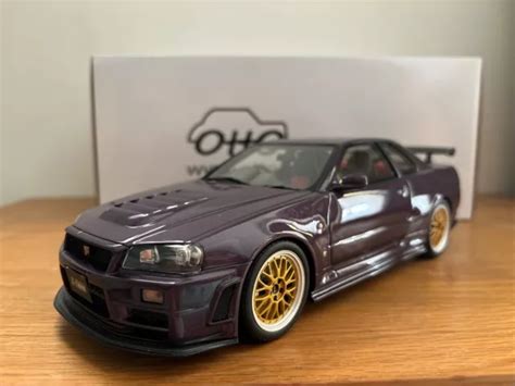 118 Otto Mobile Ot811 Nissan Skyline Gtr Nismo Z Tune R34 Purple Bbs