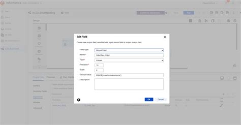 creating a mapping to handle non fatal errors in idmc developersio