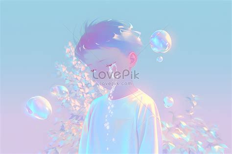 슬픈 십대 그림 일러스트 무료 다운로드 Lovepik