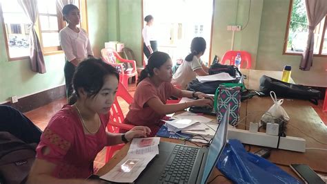 ပေါင်မြို့နယ်တွင် Biometric ဒေတာအချက်အလက်များ ဆက်လက်ကောက်ယူ Myanmar