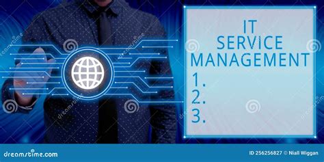 Sign Displaying It Service Management Internet Concept Activity