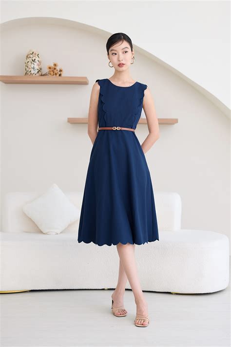 Janiyah Dress In Admiral Blue Kind To Kind