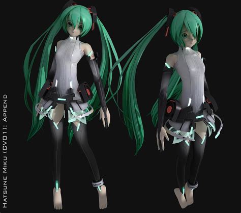 Hatsune Miku Append 3d By Xenoaisam On Deviantart