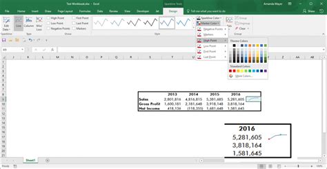 Sparklines Quick Analysis In Excel Part 3 Of 5 Essential Excel Skills Every Controller