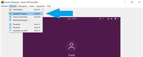 Snapshot Maken Van VM VirtualBox Internet Handleidingen