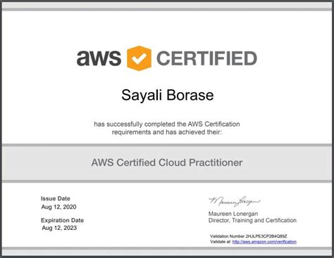 Sayali B On Linkedin Aws Amazonwebservices Awscertified