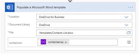 Populating A Word Document With Microsoft Power Automate Strategy 365 Limited