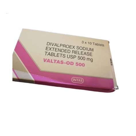 Valtas Od 500mg 30s