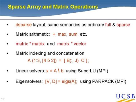parallel sparse operations in matlab exploring large graphs