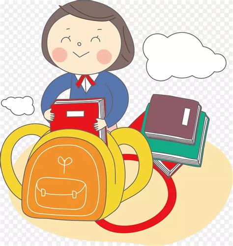 热爱学习的学生矢量png图片素材下载 图片编号qzdrlmjq 免抠素材网