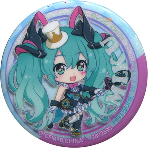 駿河屋 初音ミク ～マジカルミライ 2019～ A 缶バッジ 「ガシャポンくじ 初音ミクあそーと ～マジカルミライ 2019～」 C賞