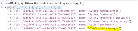 api to get logged in user s security role s name and id in dynamics