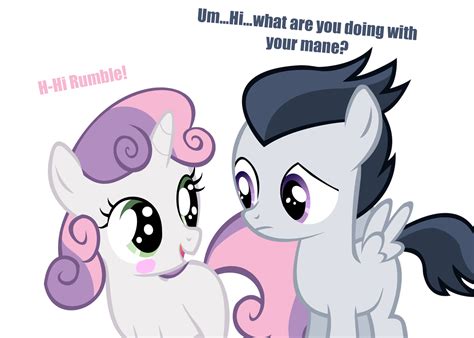 Mlp Sweetie Belle And Rumble