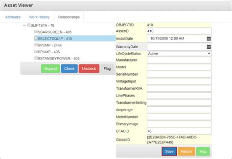 View Or Edit Related Asset Attributes