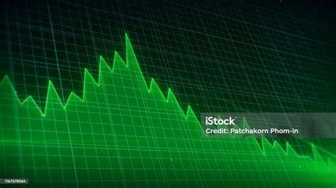주식 시장 투자 거래 손익의 비즈니스 그래프 차트 업 추세선 그래프 주식 미래 거래와 금융 차트 녹색에 대한 스톡 벡터 아트 및