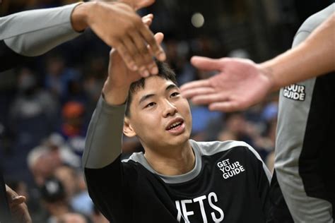 Cui Yongxi Learning The Ropes With Brooklyn Nets Hopes To Share Experience With Team China