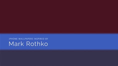 Mark Rothko Wallpapers Figma