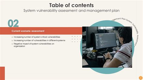 System Vulnerability Assessment And Management Plan Cybersecurity Cd