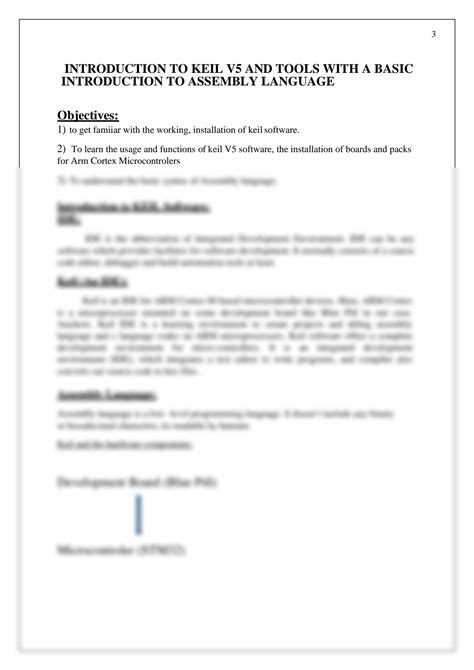 Solution Introduction To Keil V5 Software And Assembly Language
