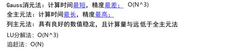 【数值分析Ⅰ】第三章：线性方程组求根方法线性方程求根 Csdn博客