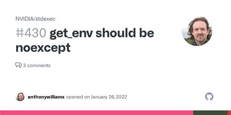 Get Env Should Be Noexcept Issue Nvidia Stdexec Github