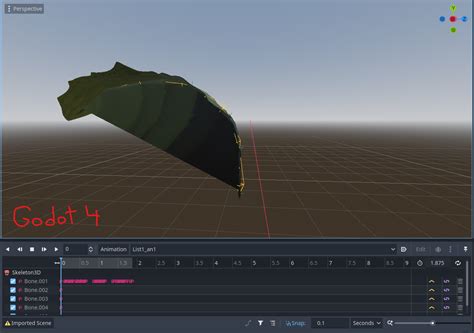 3d Model Deforms When Playing Animations In Godot 4 · Issue 72998