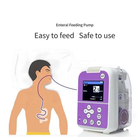 Single Double Nutrition Pump Hospital Nutrition Rotary Feeding Pump