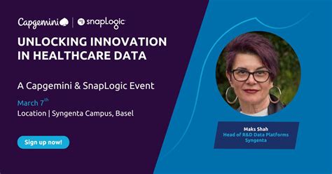 Poulami Datta On Linkedin Unlocking Innovation In Healthcare Data Capgemini Switzerland
