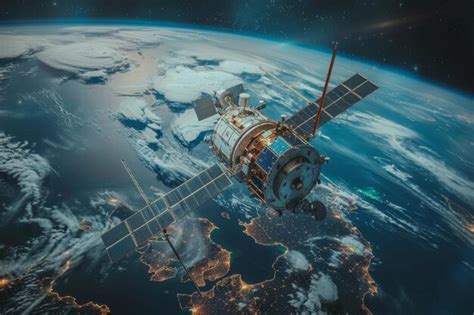 Environmental Monitoring Remote Sensing Satellite Weather Station Air Quality Sensors Water