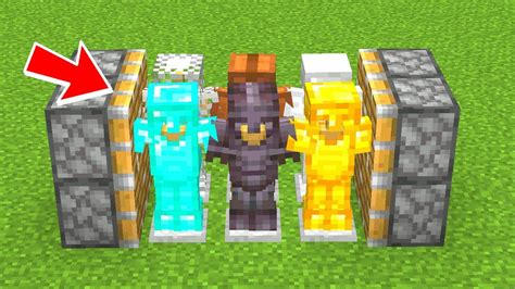 All Minecraft Armor Combined Youtube