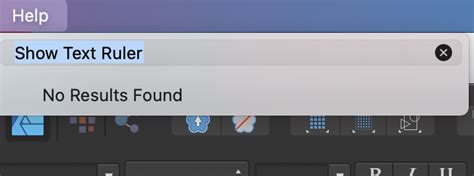 Missing The Text Ruler For Tab Indents In Paragraphs Pre V2 Archive Of Desktop Questions