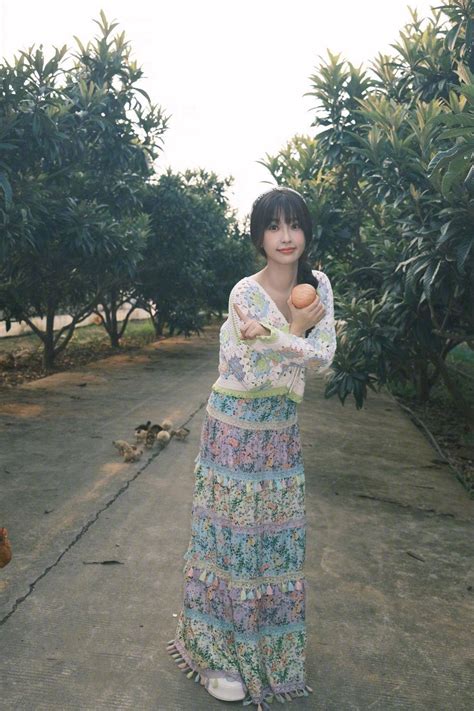 虞书欣两个人的森林长裙绝美写真虞书欣写真森林