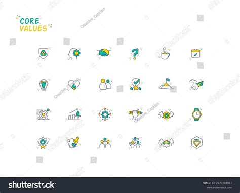 Core Values Corporate Values Progress Life Stock Vector Royalty Free 2273204961 Shutterstock