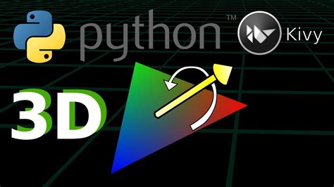 4 Python Kivy 3d Girando Um Objeto 3d No Kivy Youtube