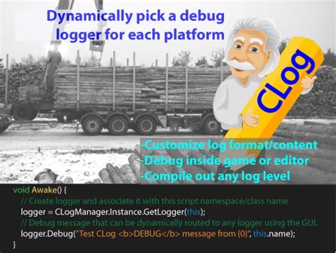 download unity assets free clog logger flexible logging framework freedom club developers