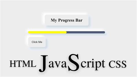 How To Create Progress Bar Javascript Html Css Javascript Progress Bar