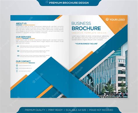 Premium Vector Abstract Brochure Template Vector