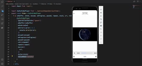 android video frame is not visible on the screen · issue 1880