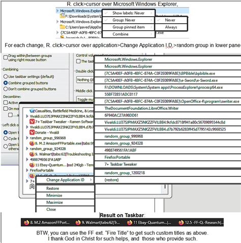 Taskbar Tweaker Ramen Software