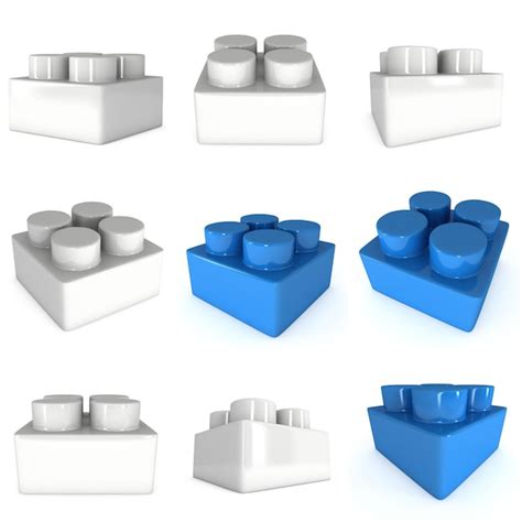 Premium Photo Constructor Element 3d