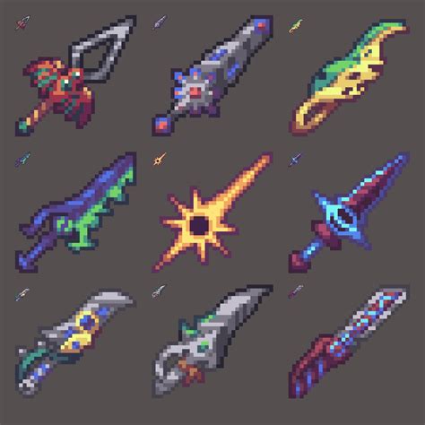Pixel Art Sword