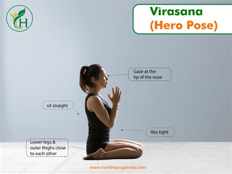 Virasana Pose Benefits Steps And How It Is Different From Vajrasana