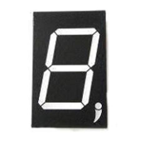 7 Segment Display Common Anode 5 Inch Majju Pk