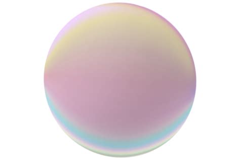 Free Kleurrijk Zeep Bubbels Met Regenboog Reflectie Single Zeep Bubbel