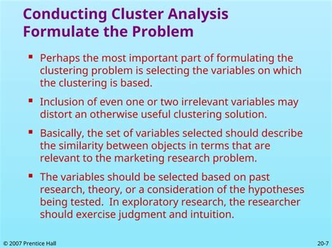 Clustering In Research Cluster Analysis Ppt